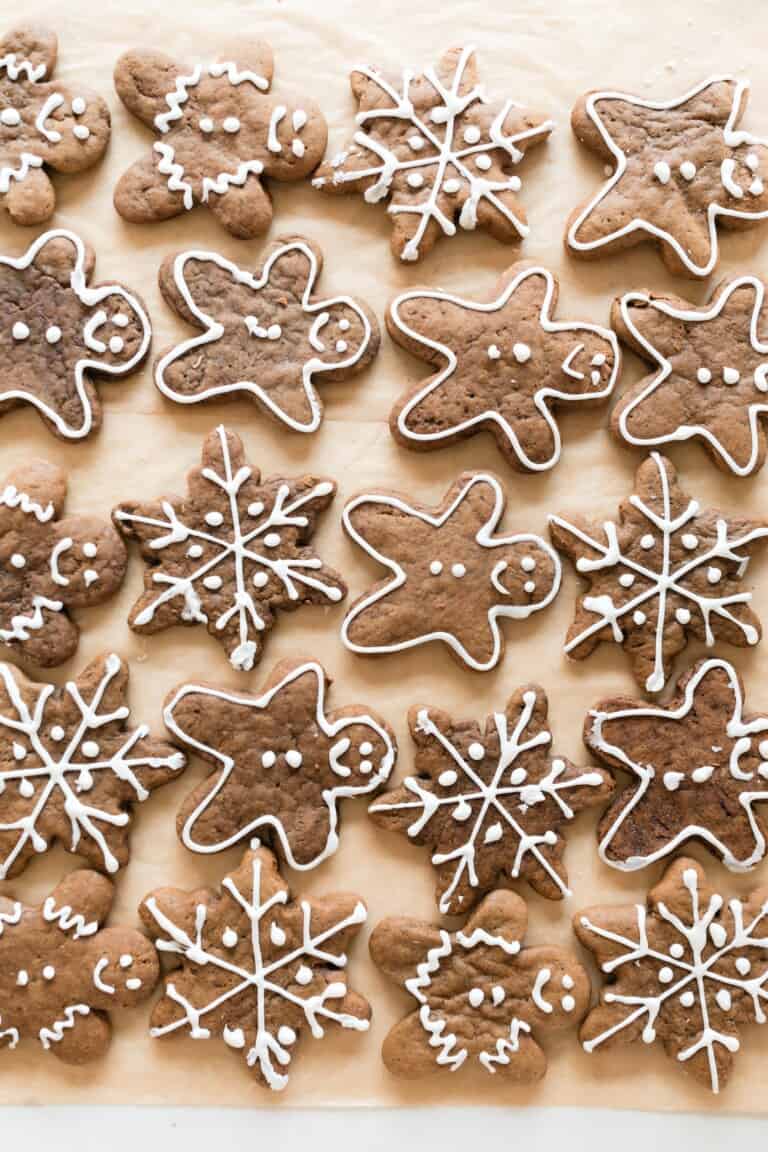 Chewy Sourdough Gingerbread Cookies - Farmhouse on Boone
