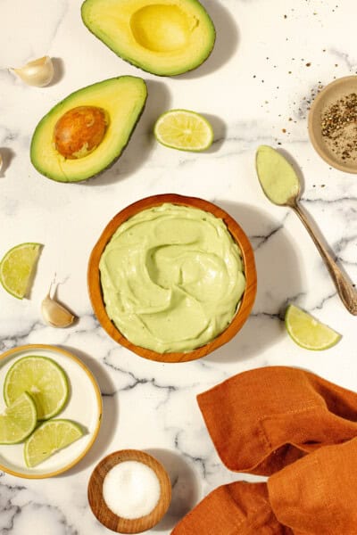 Easy Avocado Aioli Recipe - Farmhouse on Boone