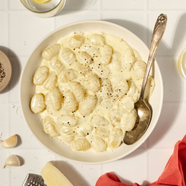 Easy Creamy Gnocchi Sauce Recipe - Farmhouse on Boone