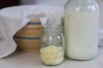 How To Make Kefir Cheese - Farmhouse on Boone