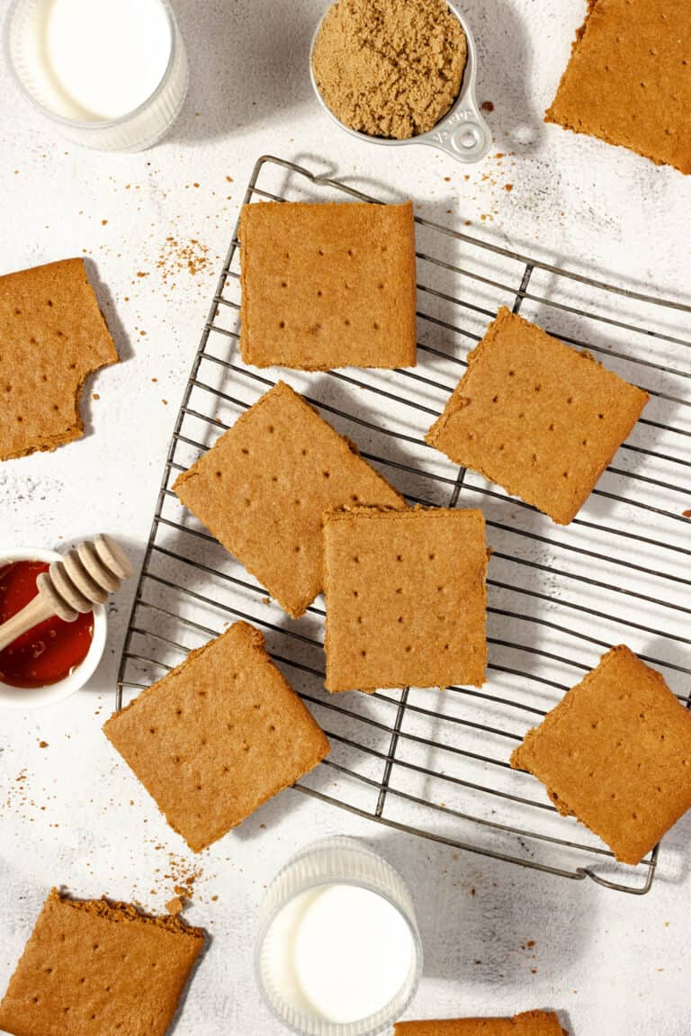 Homemade Sourdough Graham Crackers - Farmhouse on Boone