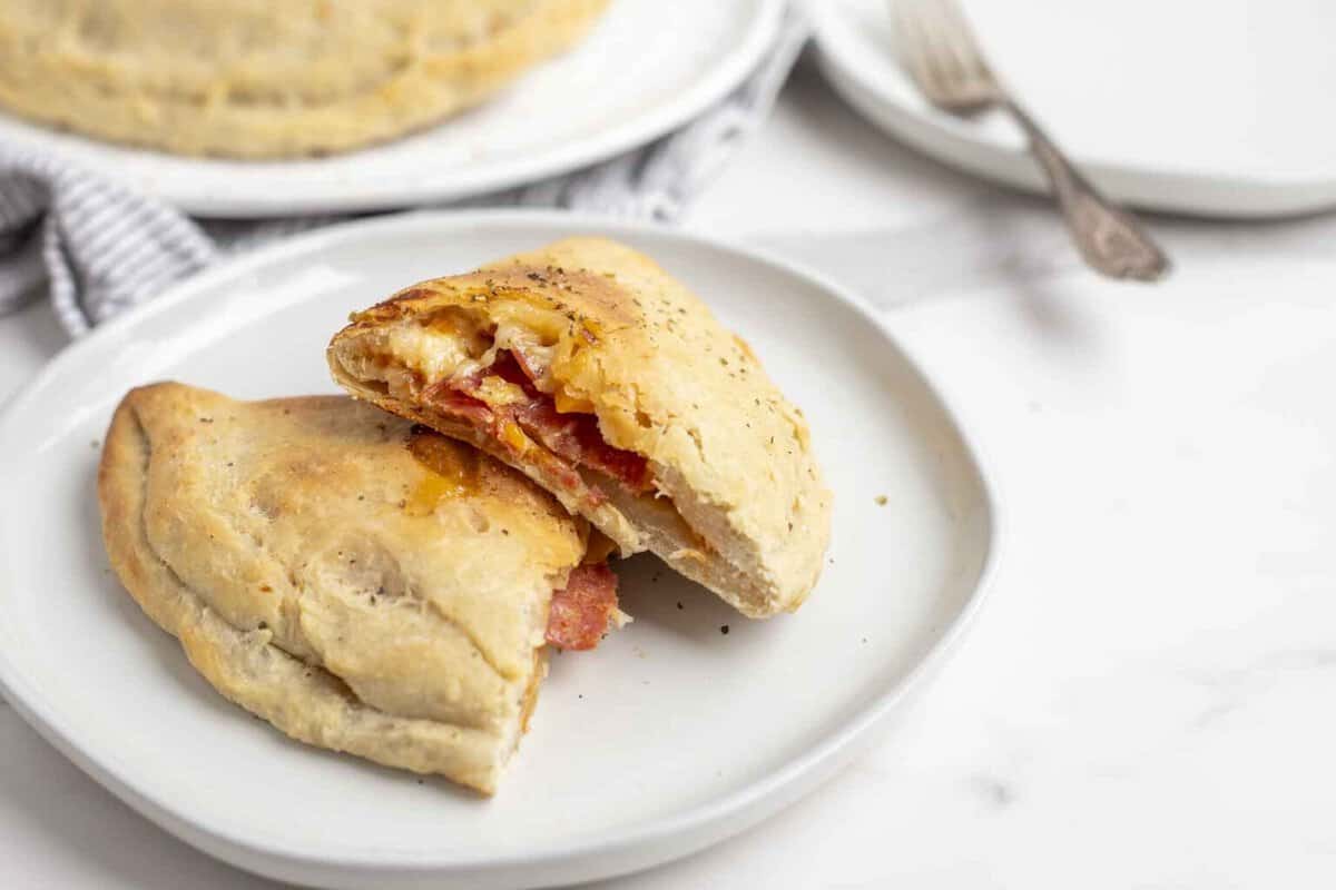 Homemade Sourdough Calzone Recipe - Farmhouse on Boone