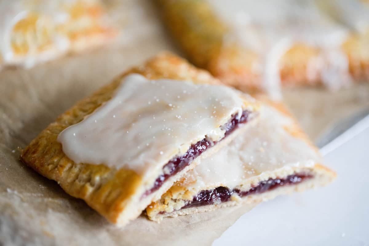 Homemade Sourdough Pop Tarts with Jam Filling - Farmhouse on Boone