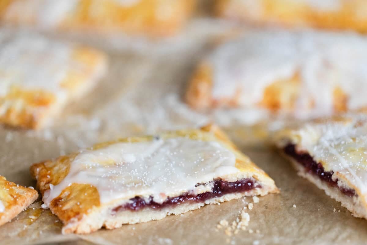 Homemade Sourdough Pop Tarts with Jam Filling - Farmhouse on Boone