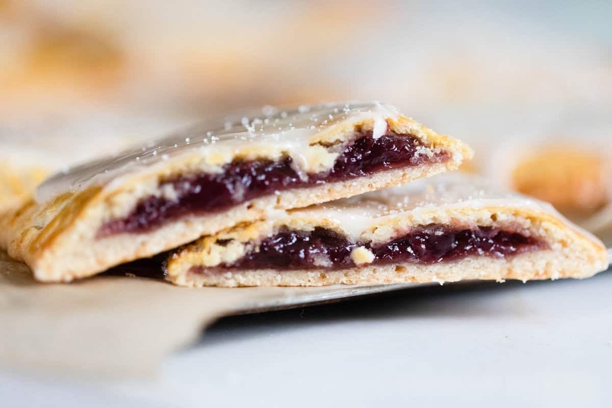 Homemade Sourdough Pop Tarts with Jam Filling - Farmhouse on Boone
