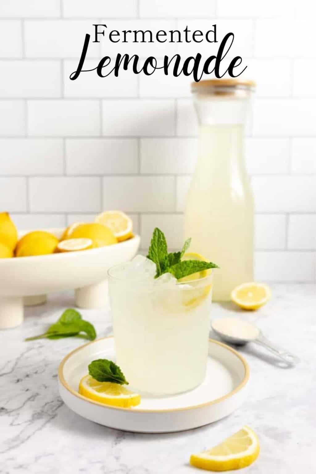 Easy Fermented Lemonade - Refreshing Probiotic Soda - Farmhouse on Boone