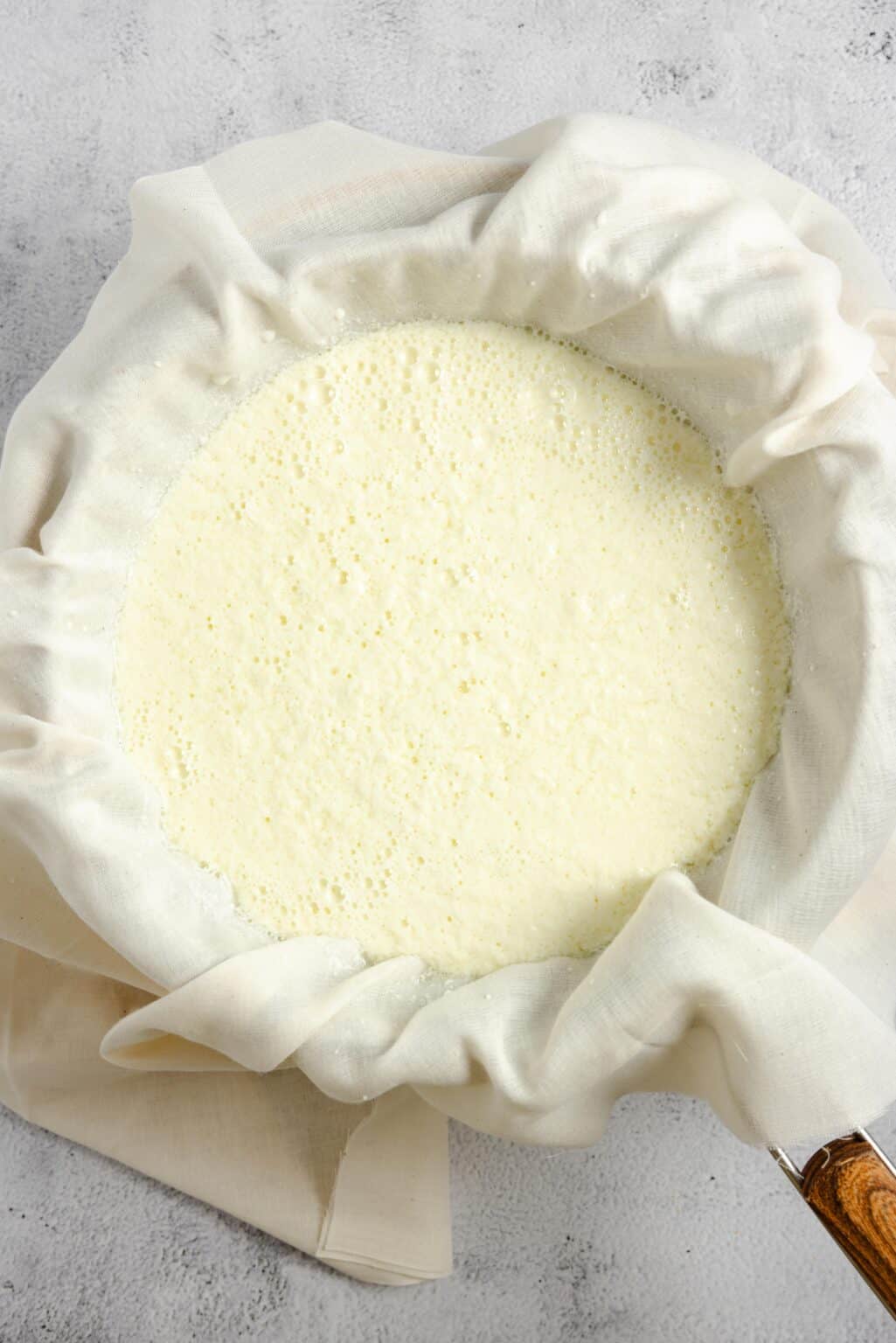 How To Make Homemade Ricotta Cheese - Farmhouse on Boone