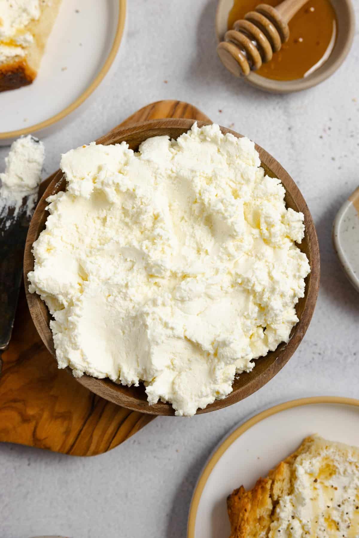 How To Make Homemade Ricotta Cheese - Farmhouse on Boone