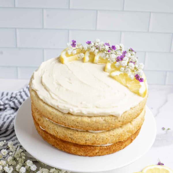 Easy Sourdough Lemon Cake - Farmhouse on Boone