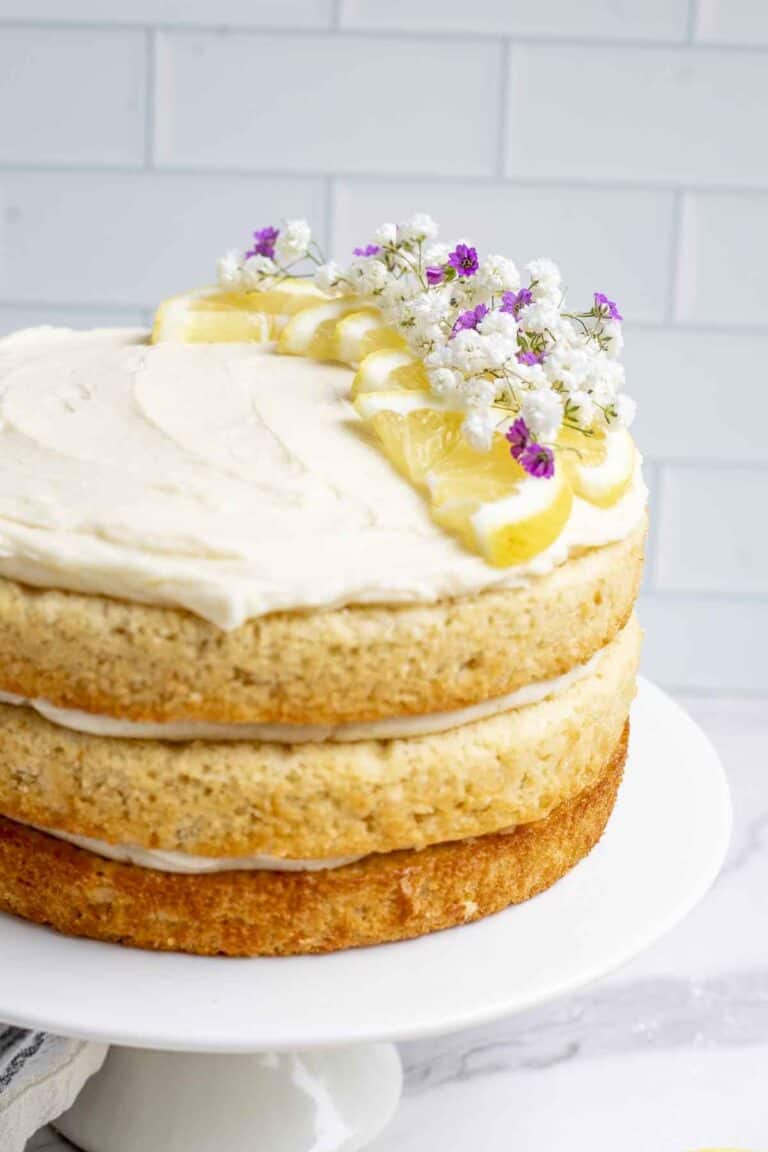 Easy Sourdough Lemon Cake - Farmhouse on Boone