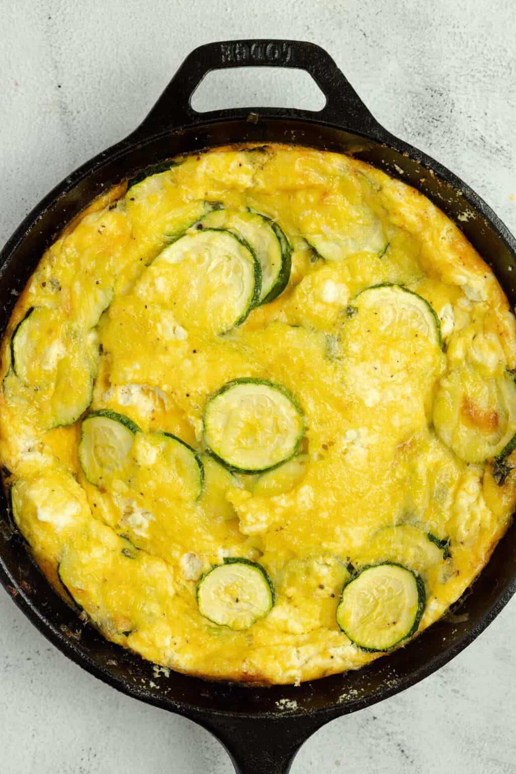 Easy Zucchini Frittata - Farmhouse on Boone