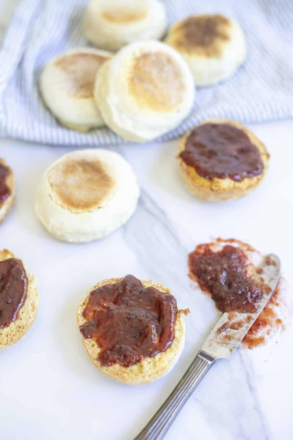 Sourdough Discard English Muffins - Farmhouse on Boone