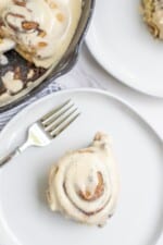Easy Cinnamon Roll Icing Recipe - Farmhouse on Boone