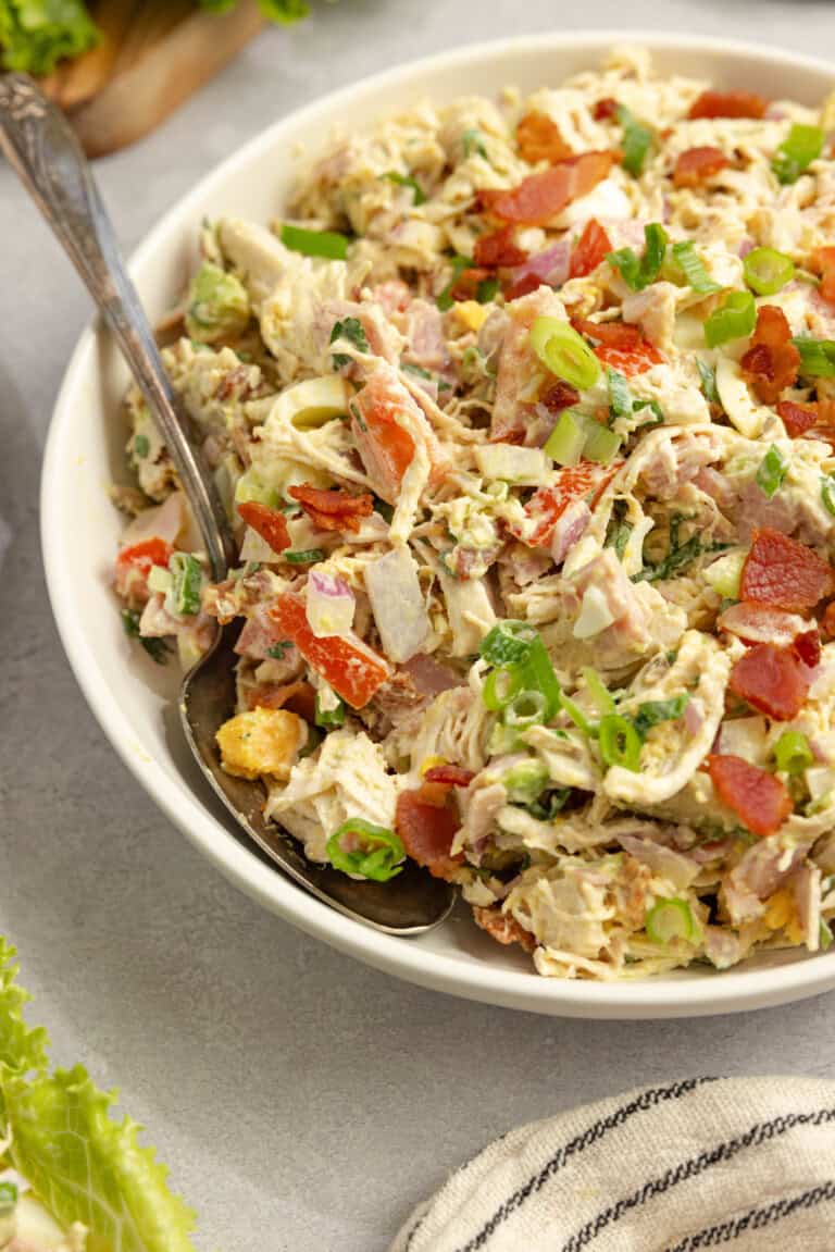 Easy Cobb Chicken Salad Recipe - Farmhouse on Boone