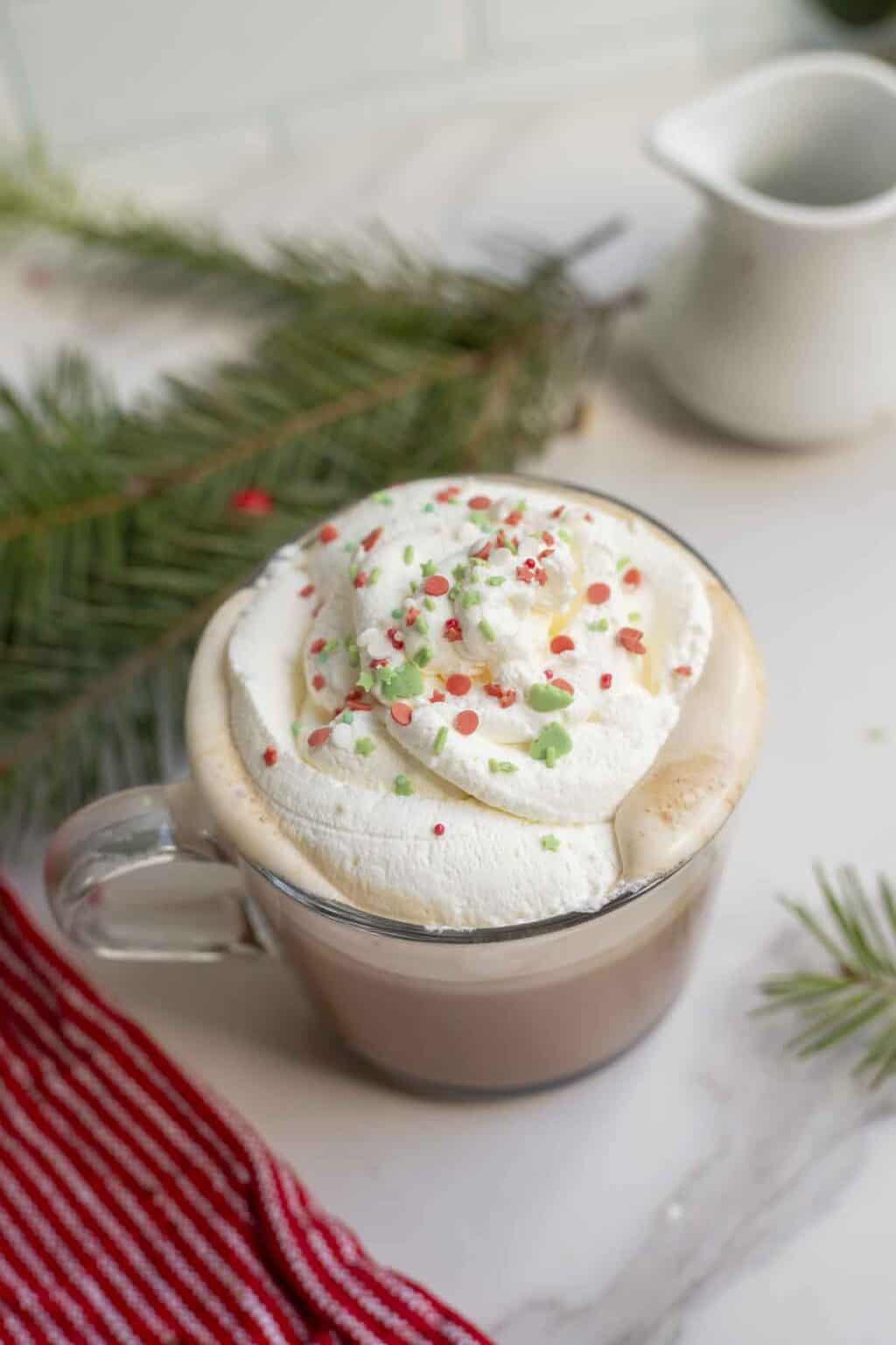 Homemade Peppermint Mocha Recipe - Farmhouse on Boone