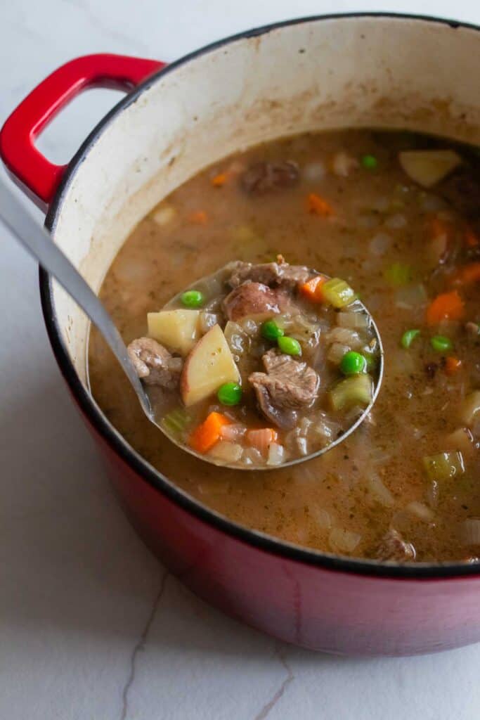 Classic Dutch Oven Beef Stew Recipe - Farmhouse on Boone