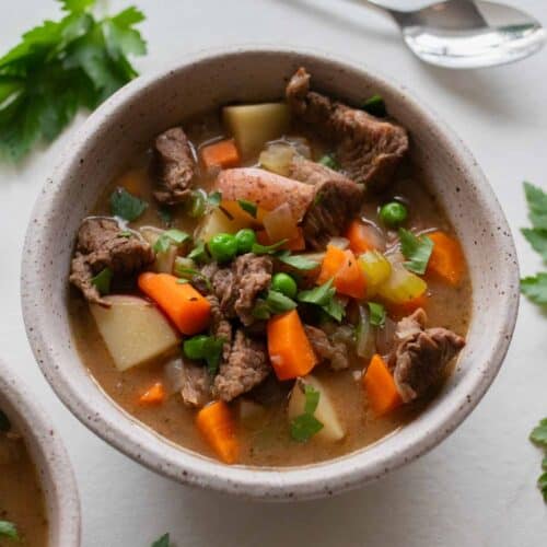Classic Dutch Oven Beef Stew Recipe - Farmhouse on Boone