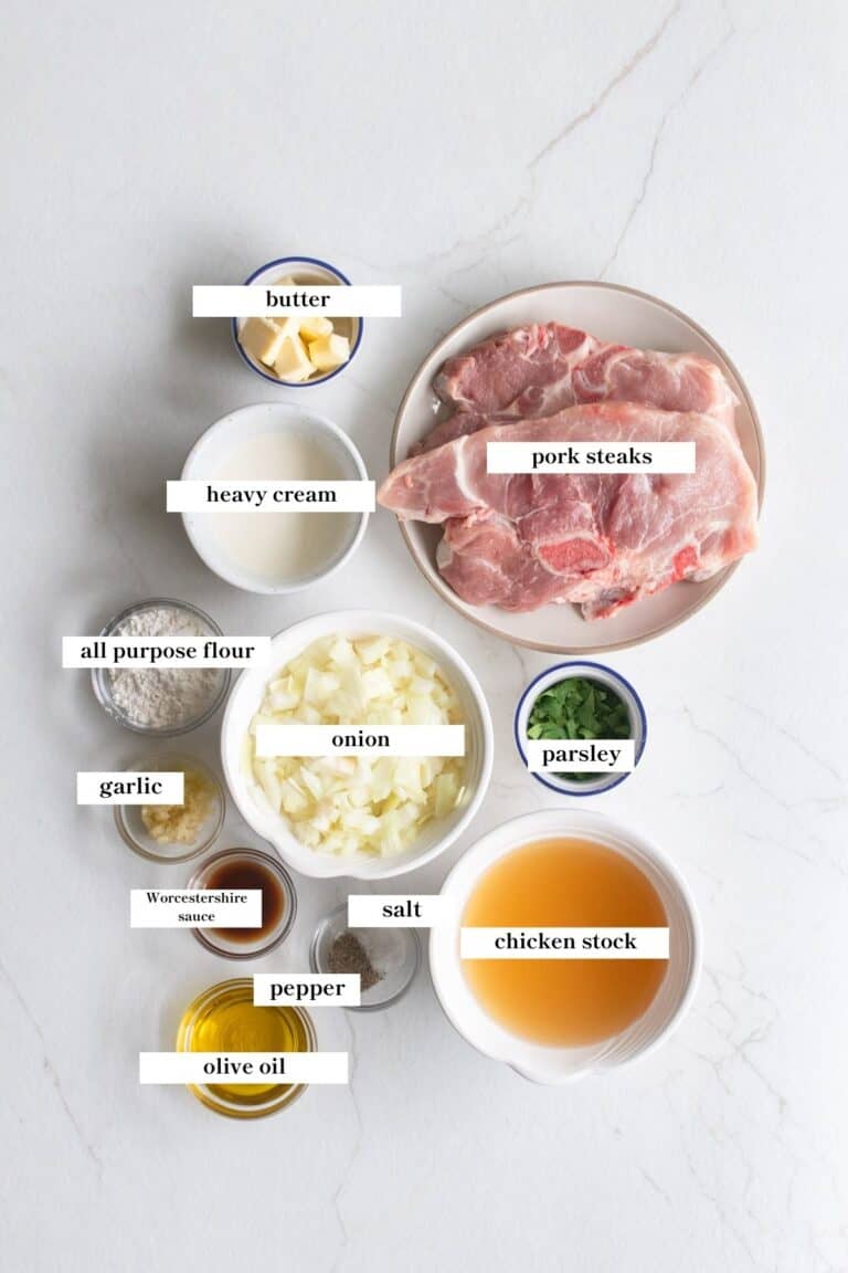 Smothered Pork Steaks Recipe - Farmhouse on Boone