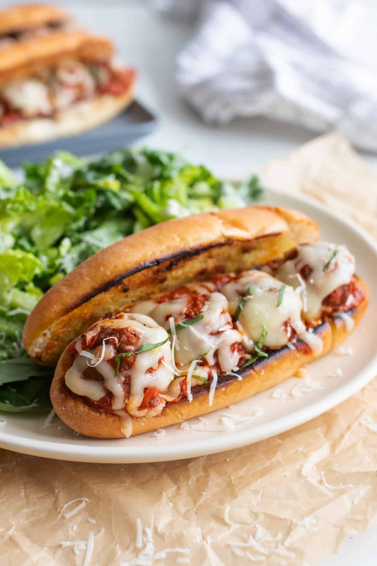The Ultimate Homemade Meatball Sub Recipe - Farmhouse on Boone
