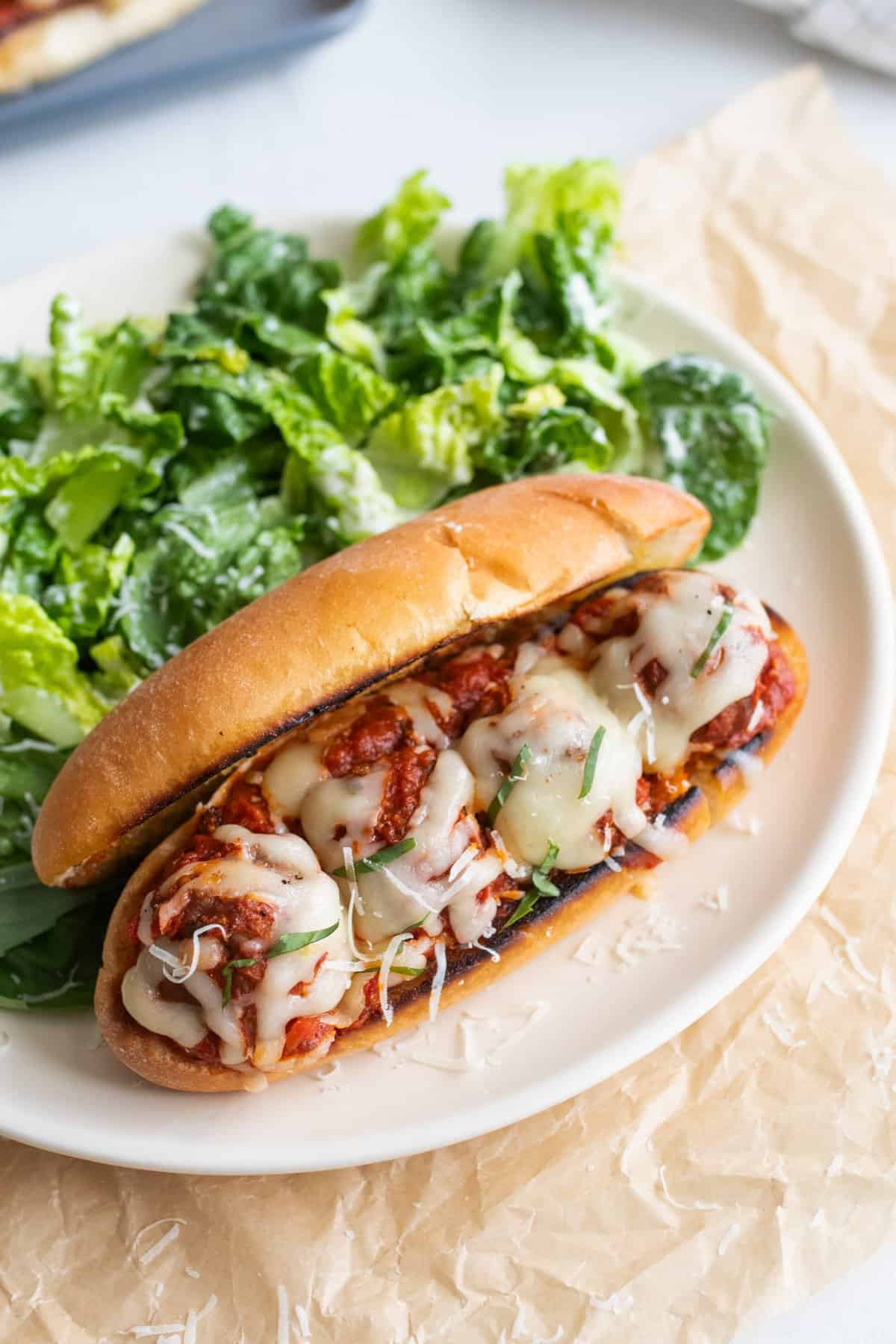 The Ultimate Homemade Meatball Sub Recipe - Farmhouse on Boone