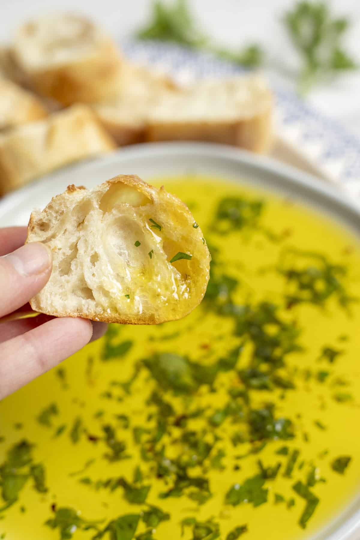 Easy Bread Dipping Oil Recipe - Farmhouse on Boone
