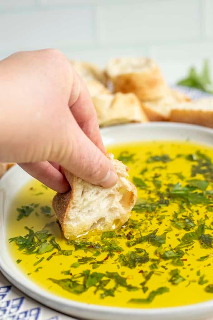 Easy Bread Dipping Oil Recipe - Farmhouse on Boone