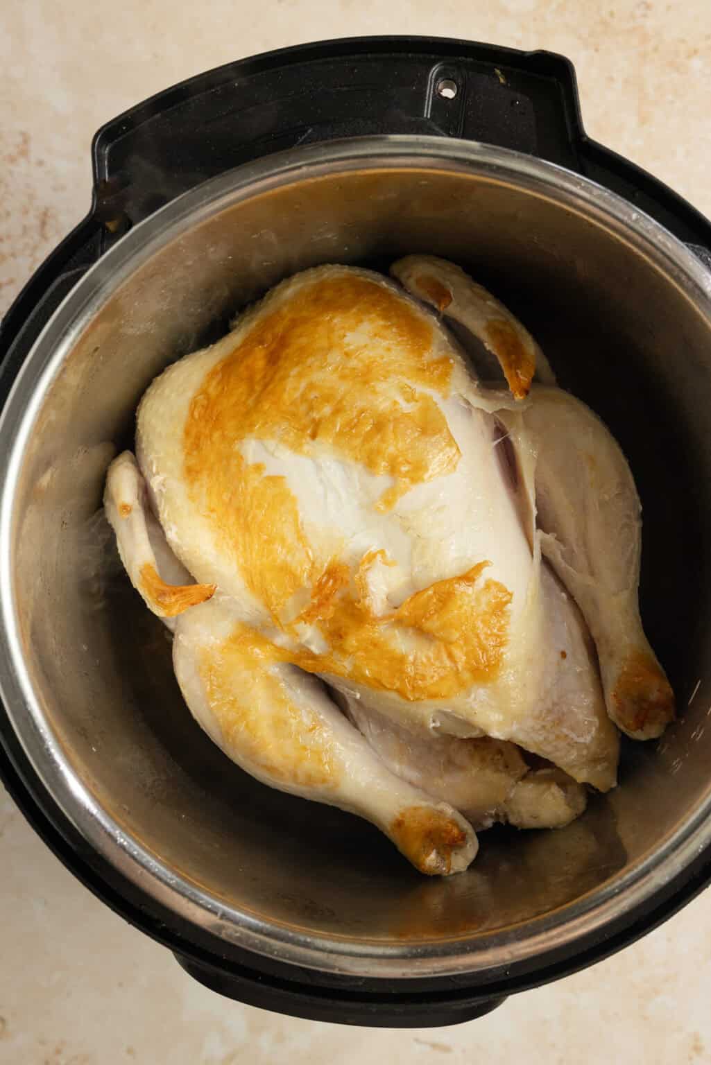 How To Make A Whole Chicken In The Instant Pot - Farmhouse on Boone