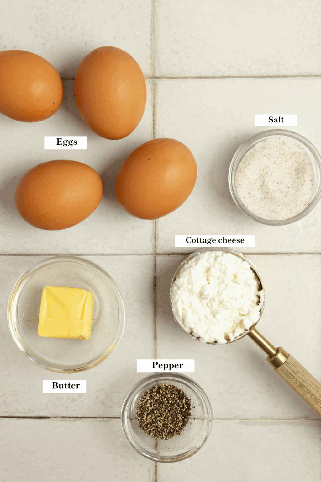 Easy High Protein Cottage Cheese Scrambled Eggs - Farmhouse on Boone