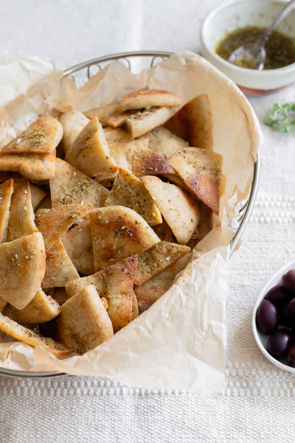 Delicious Homemade Sourdough Pita Chips - Farmhouse on Boone