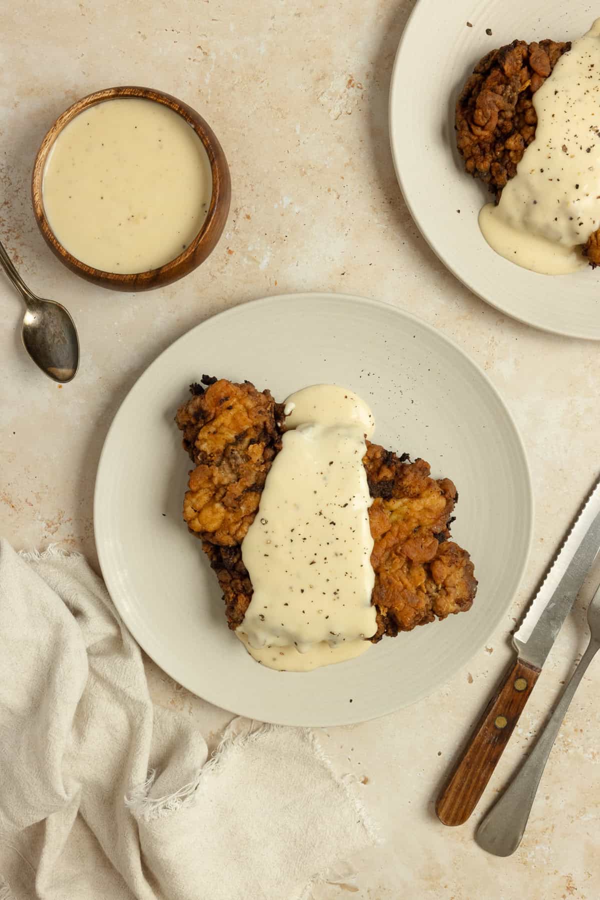 How To Make Chicken Fried Steak With Gravy - Farmhouse on Boone