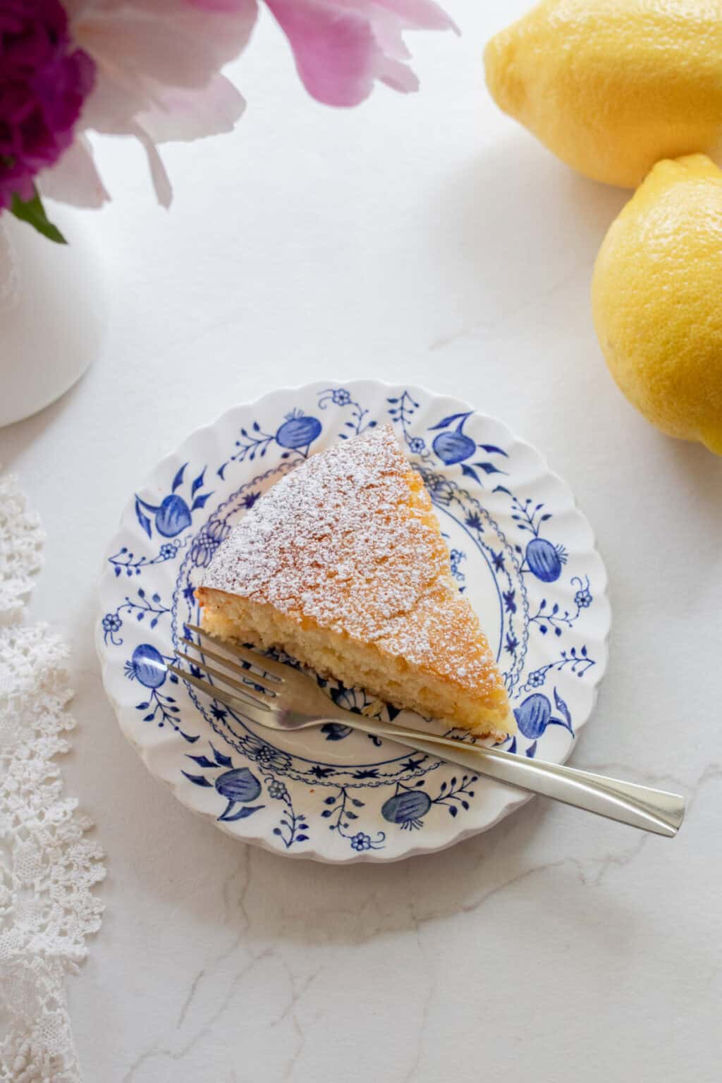 Easy One Bowl Lemon Olive Oil Cake Recipe - Farmhouse on Boone
