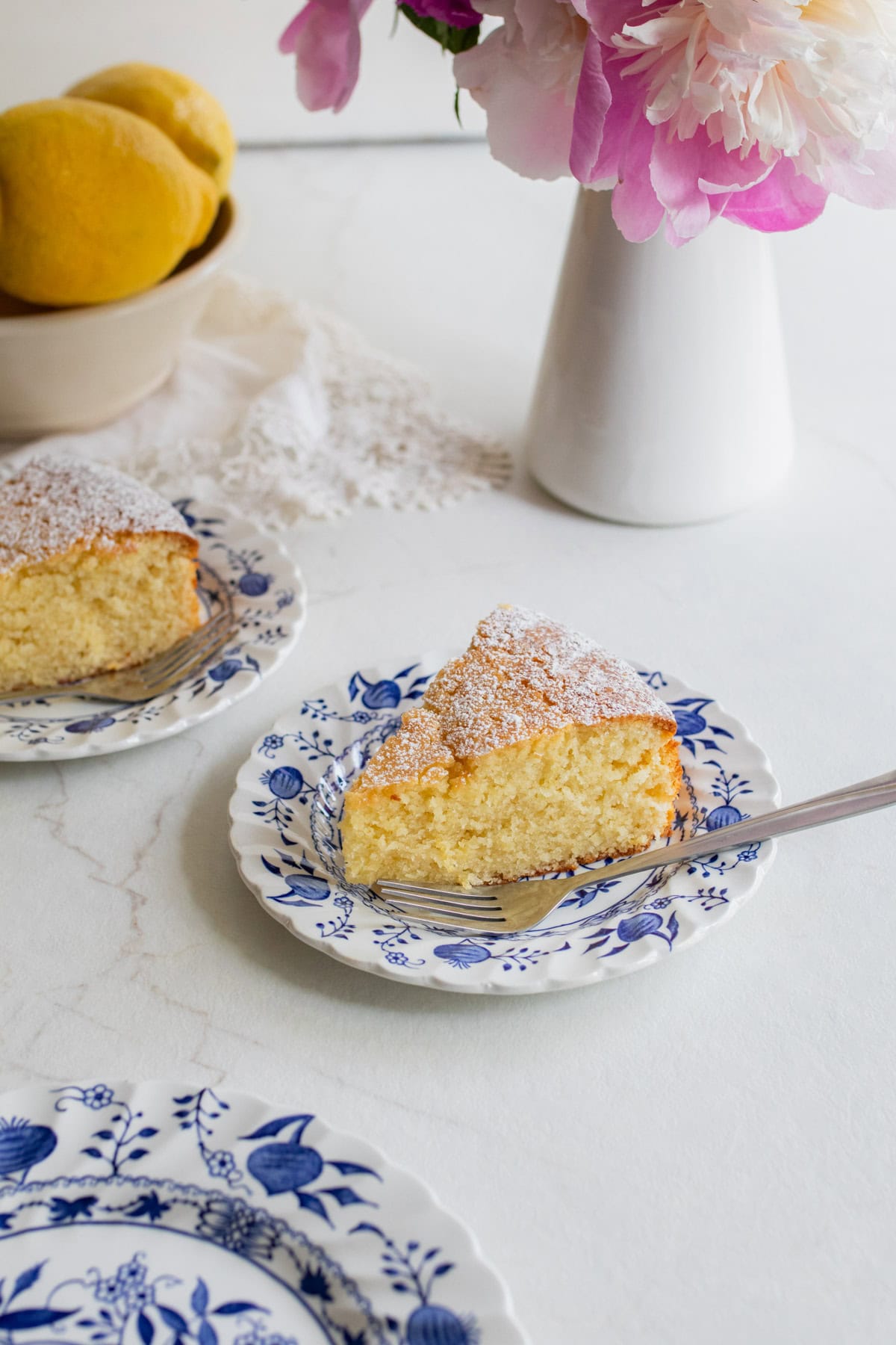 Easy One Bowl Lemon Olive Oil Cake Recipe - Farmhouse on Boone