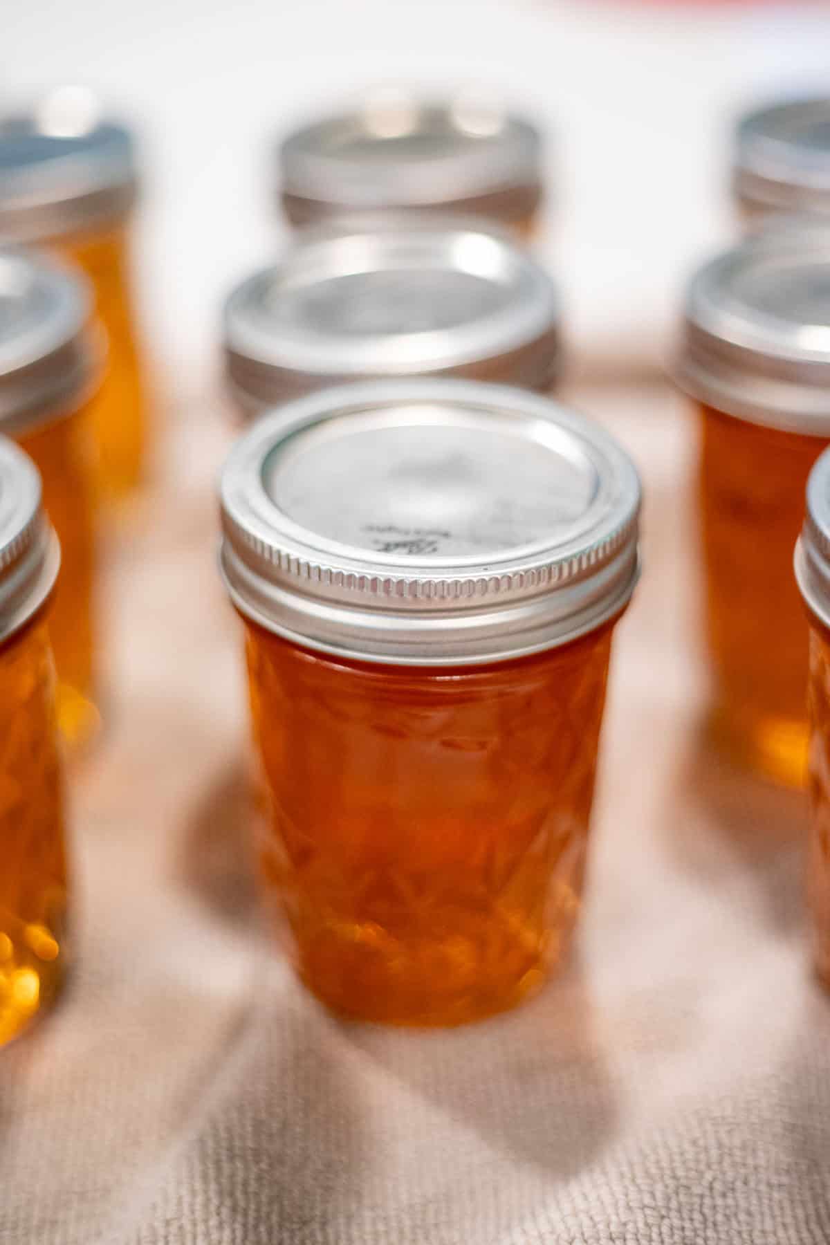 The Best Homemade Peach Jelly Recipe - Farmhouse on Boone