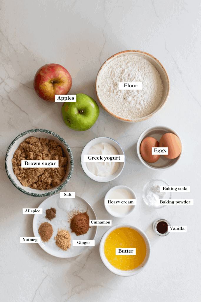 Easy Apple Cake With Caramel Glaze - Farmhouse on Boone