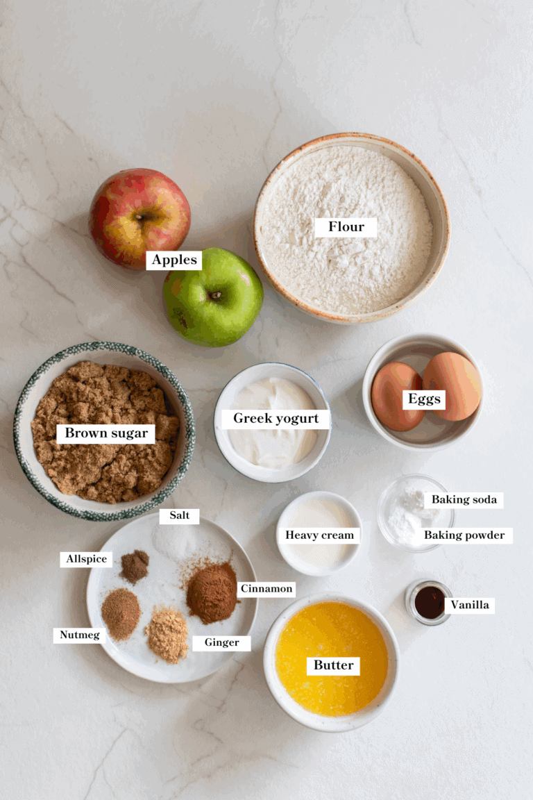 Easy Apple Cake With Caramel Glaze - Farmhouse on Boone
