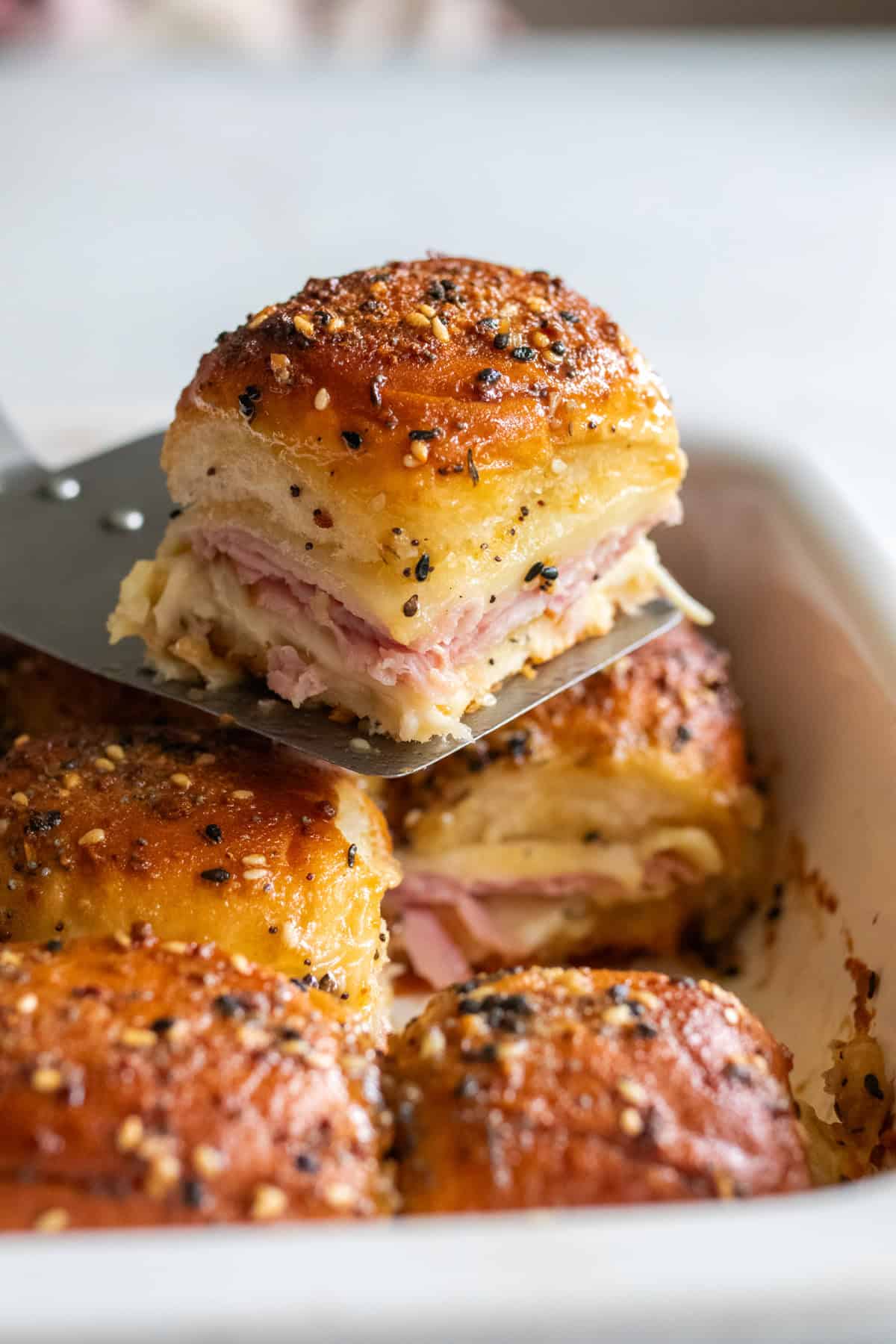 Ham And Swiss Sliders - Farmhouse on Boone