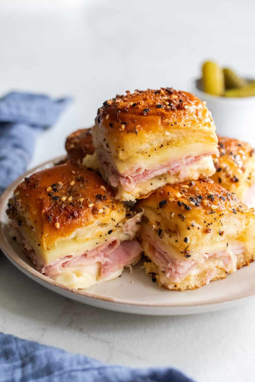 Ham And Swiss Sliders - Farmhouse on Boone