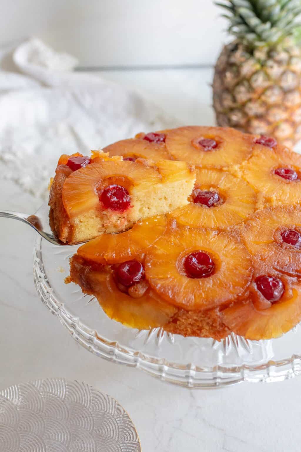 Pineapple Upside Down Cake - Farmhouse on Boone