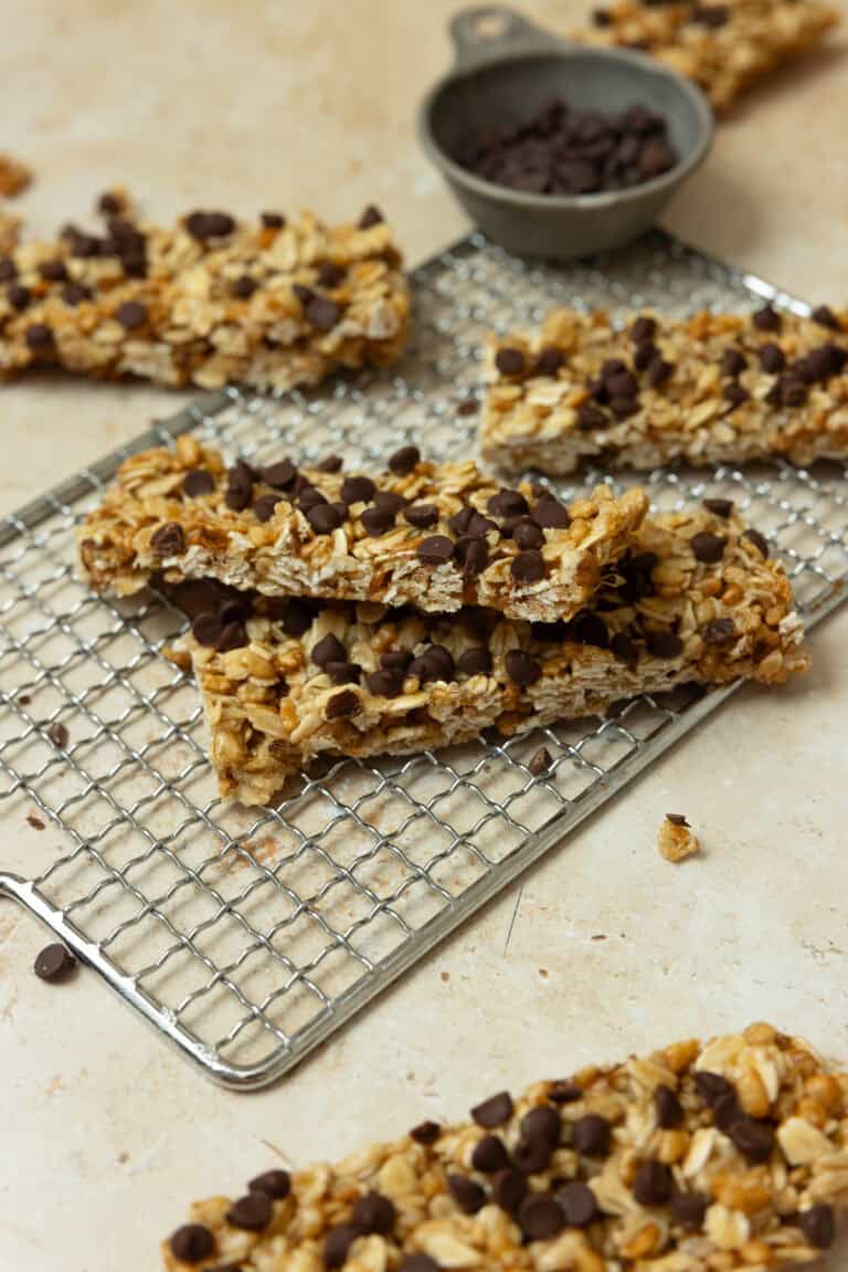 Sourdough Discard Granola Bars - Farmhouse on Boone
