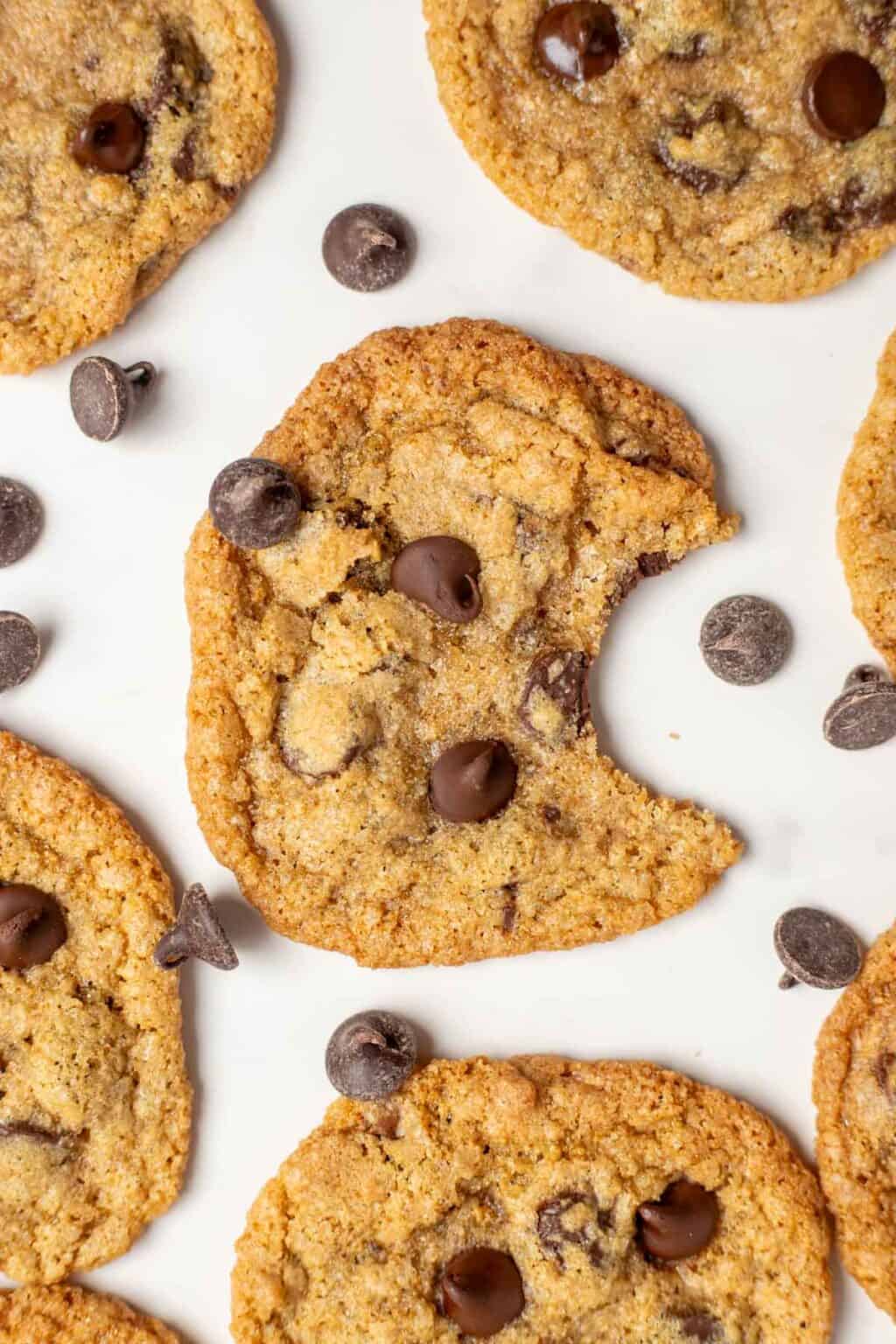 Chocolate Chip Cookies with Freshly Milled Flour - Farmhouse on Boone