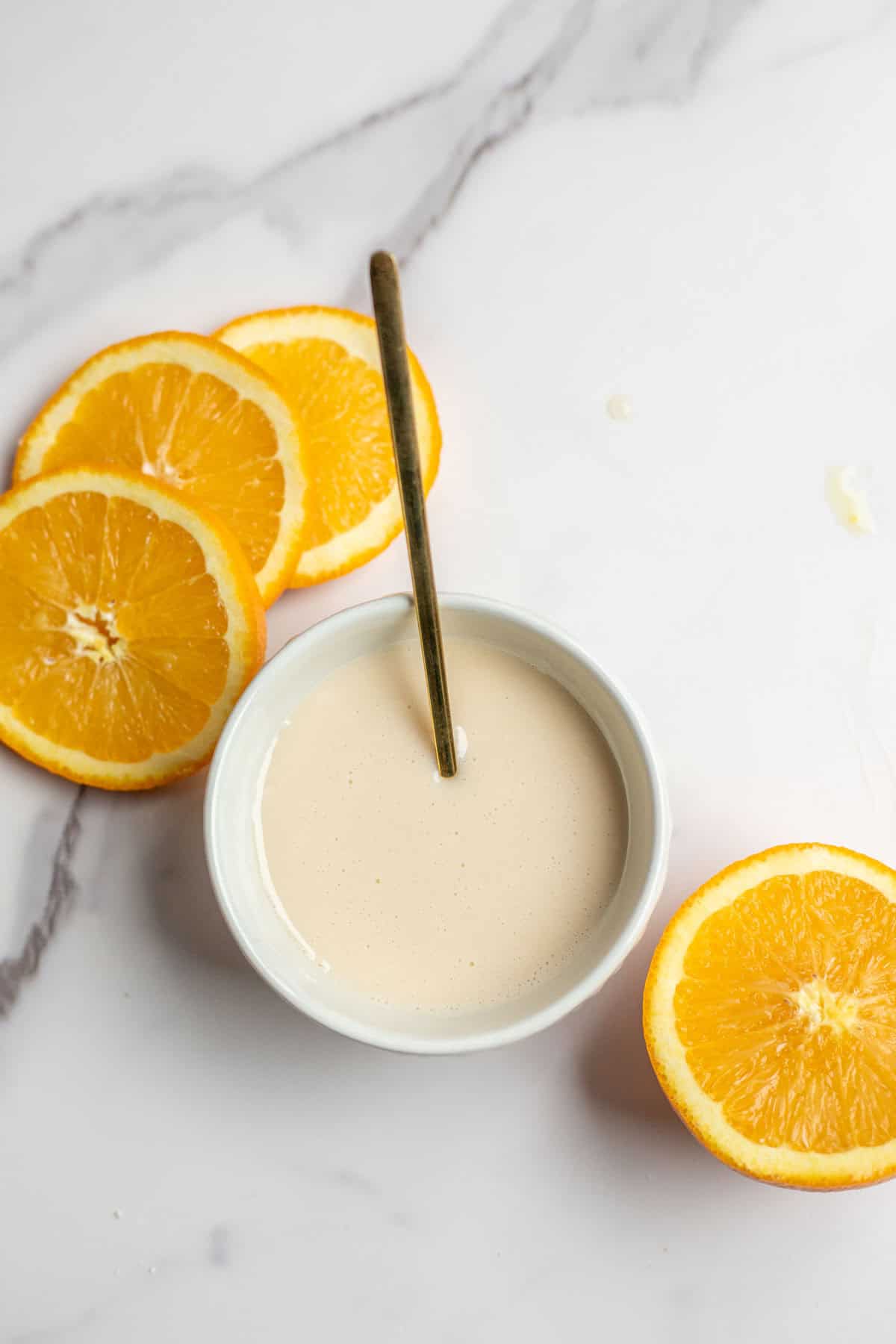 Simple Orange Icing Glaze Recipe - Farmhouse on Boone
