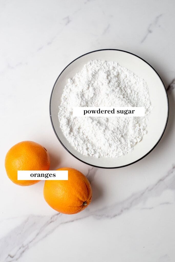 Simple Orange Icing Glaze Recipe - Farmhouse on Boone