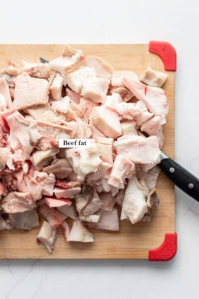 How To Render Beef Fat To Make Tallow - Farmhouse on Boone