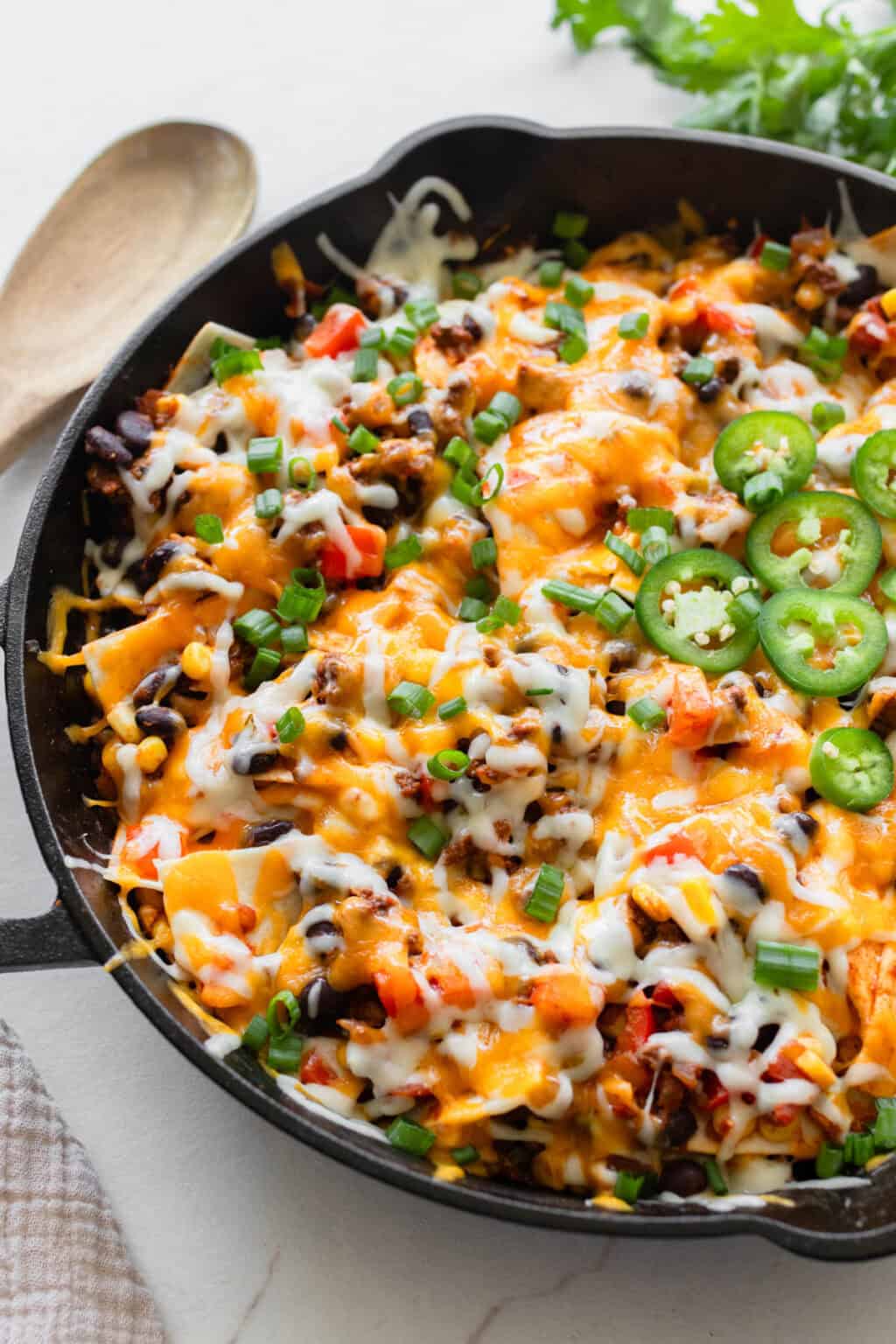 Easy And Delicious Beef Taco Skillet - Farmhouse on Boone