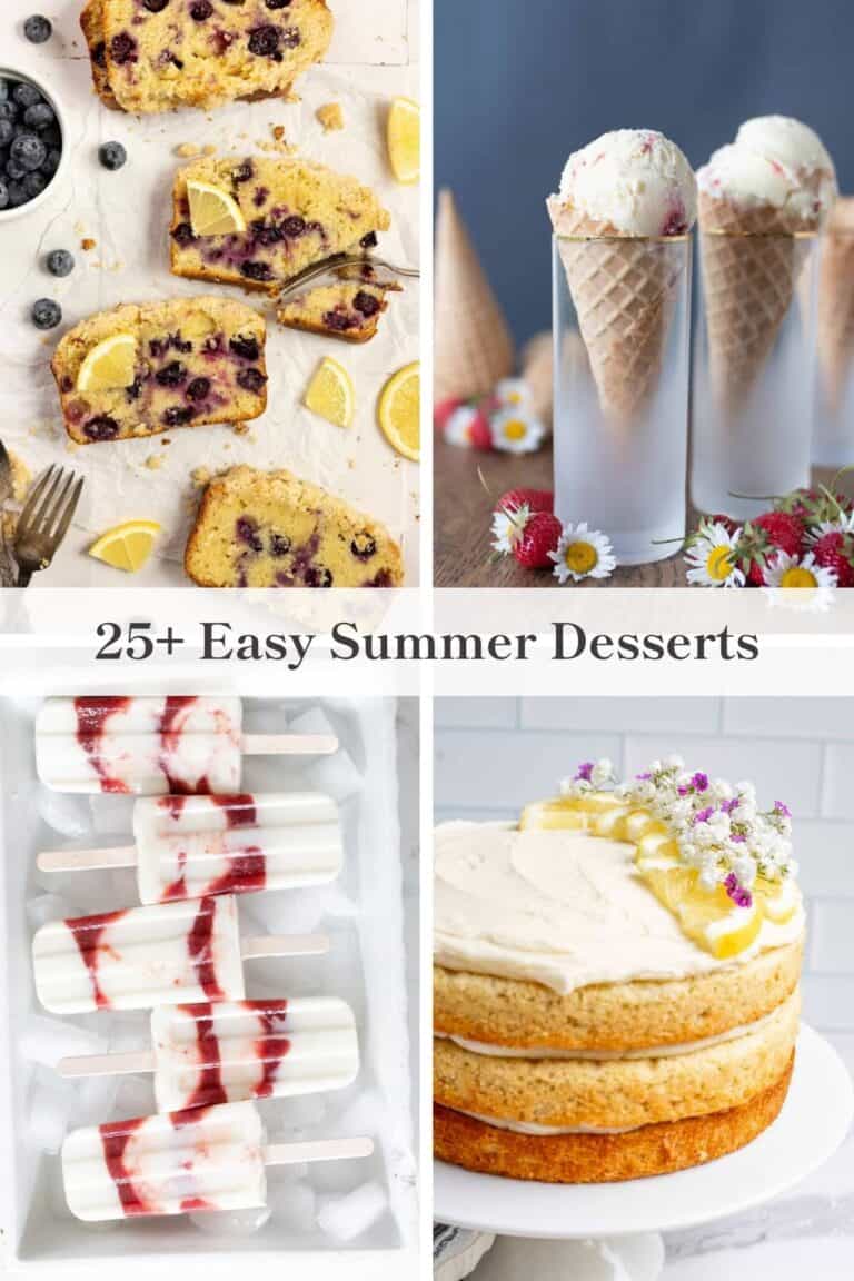 25+ Easy Summer Dessert Recipes - Farmhouse on Boone